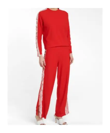 Stella McCartney Silk-trimmed Wool Sweater