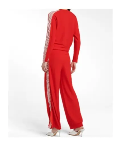 Stella McCartney Silk-trimmed Wool Sweater