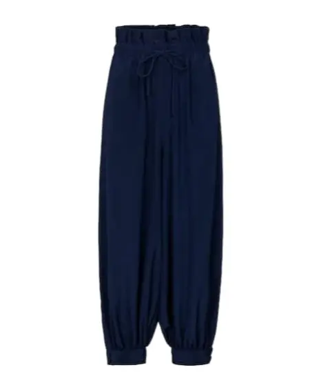 Stella McCartney Cuffed Silk Pants - Black