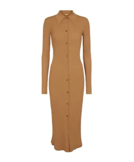 Dodo Bar Or Ribbed-knit Midi Dress