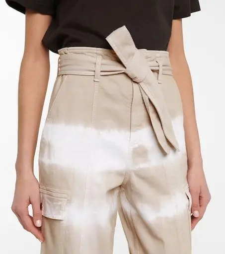 Stella McCartney Tie-dye Stretch-cotton Pants