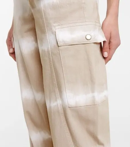 Stella McCartney Tie-dye Stretch-cotton Pants