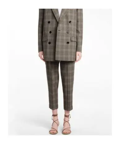 Isabel Marant Étoile Checked Tapered Pants