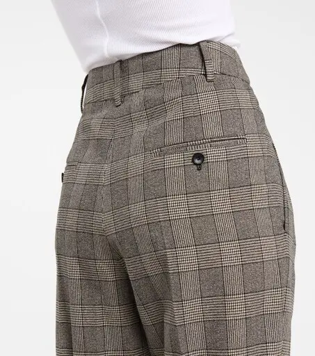 Isabel Marant Étoile Checked Tapered Pants