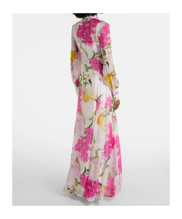 LEO Lilith Printed Maxi Dress