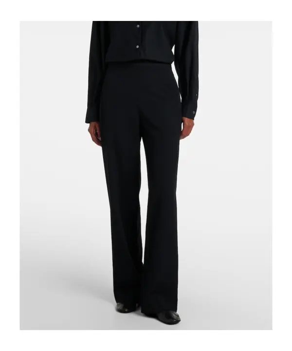 THE ROW Roger Wool Gabardine Pants