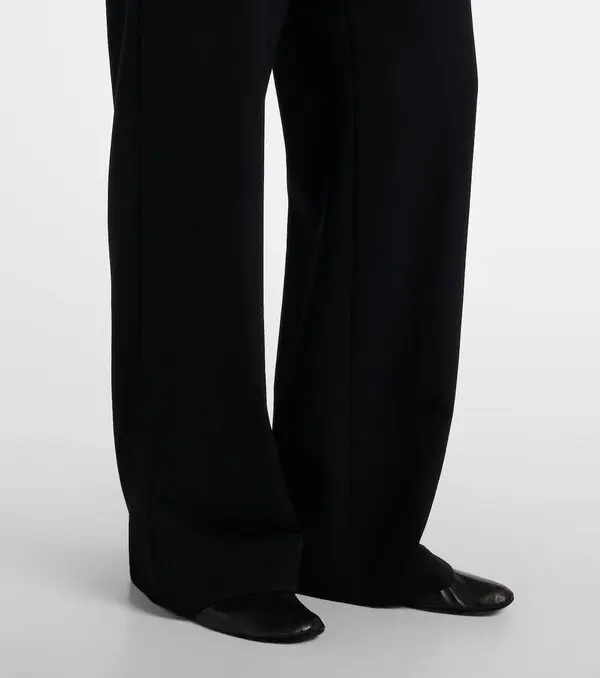 THE ROW Roger Wool Gabardine Pants
