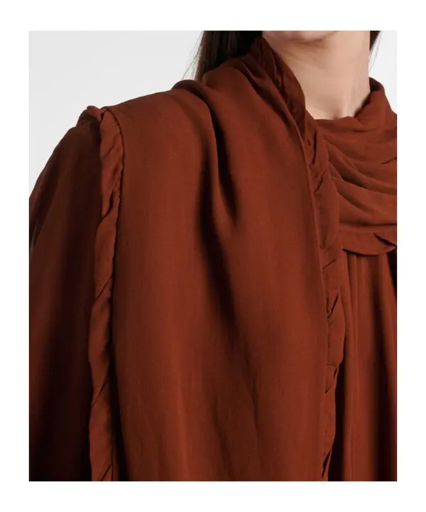 Dorothee Schumacher Sheer Twist Georgette Blouse