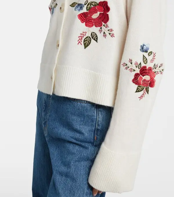 Farm Rio Crew Neck Long-sleeved Sweater