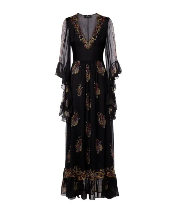 Etro Long Sleeve Dress