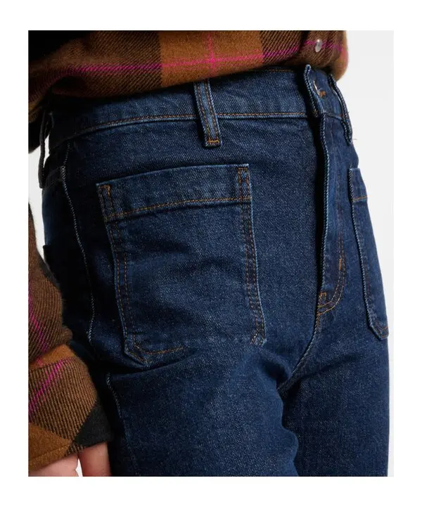 FRAME Refined High-rise Wide-leg Jeans