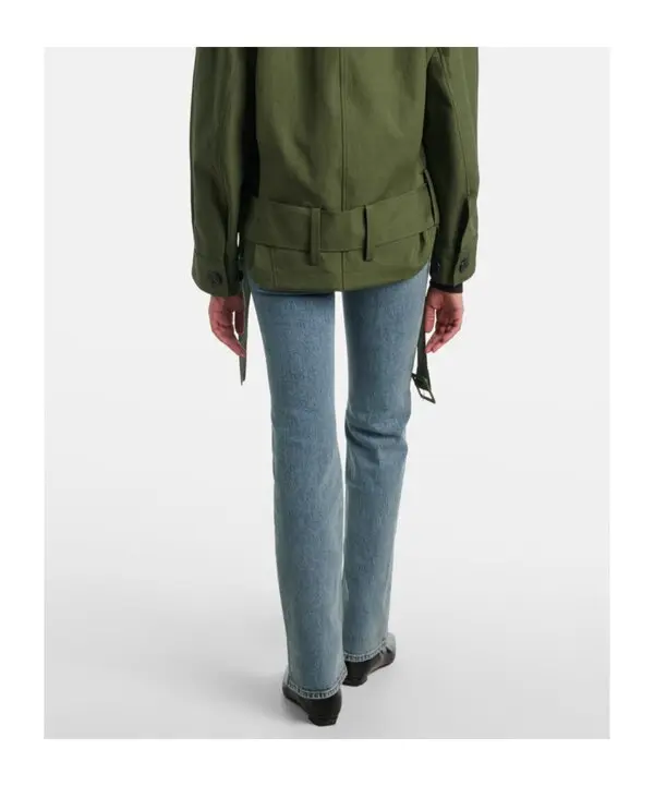 FRAME Le Pixie Low-rise Flared Jeans