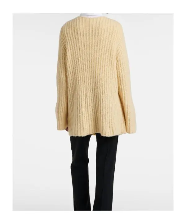 THE ROW Mirr Ribbed-knit Cashmere Sweater