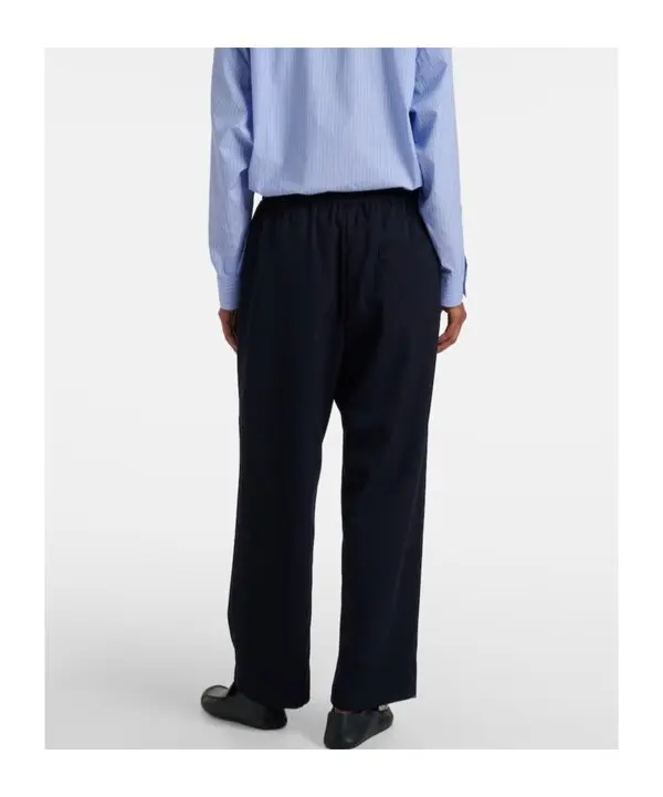 THE ROW Orieno Wool Gabardine Pants