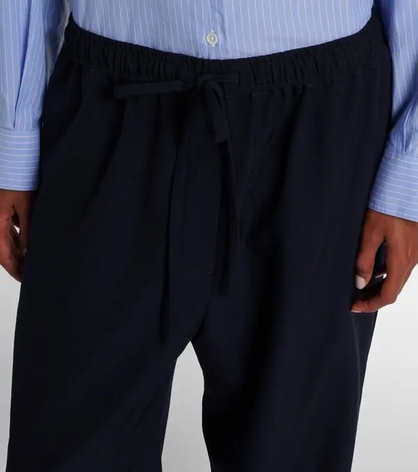 THE ROW Orieno Wool Gabardine Pants