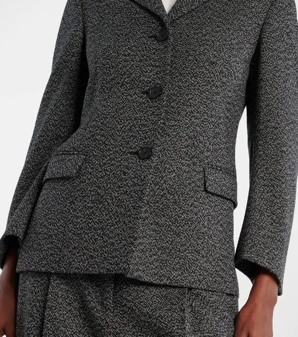 THE ROW Eudora Cashmere And Wool Blazer
