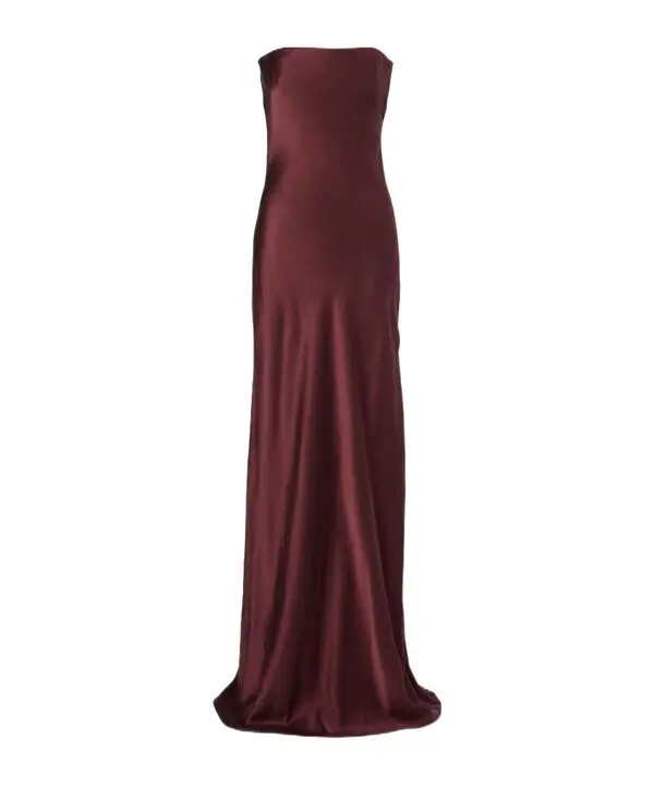 Christopher Esber Filo Silk Satin Gown - Red