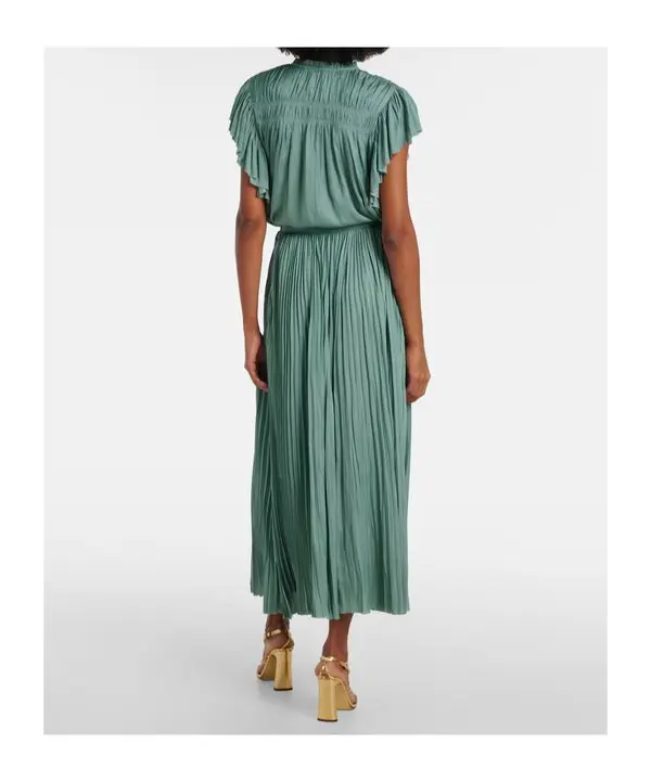 Ulla Johnson Pleated Midi Skirt