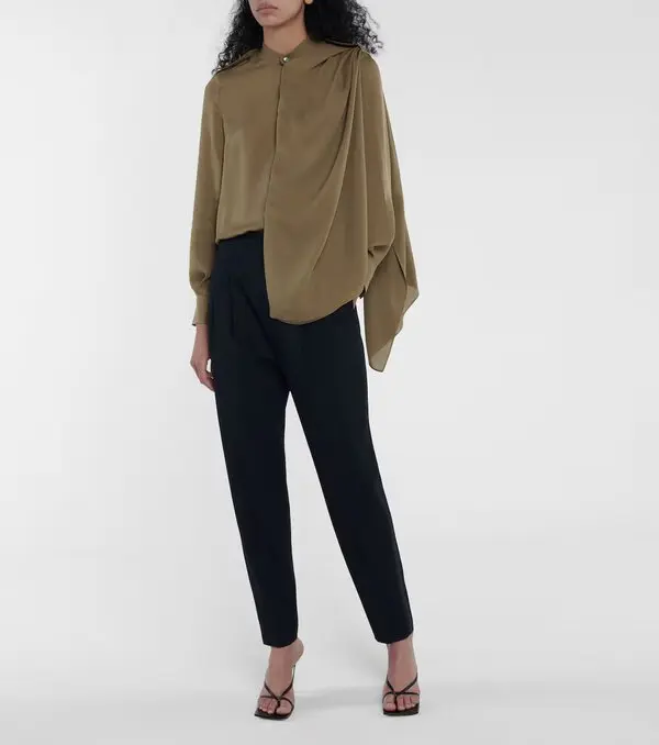 Roland Mouret Hallow Silk Blouse