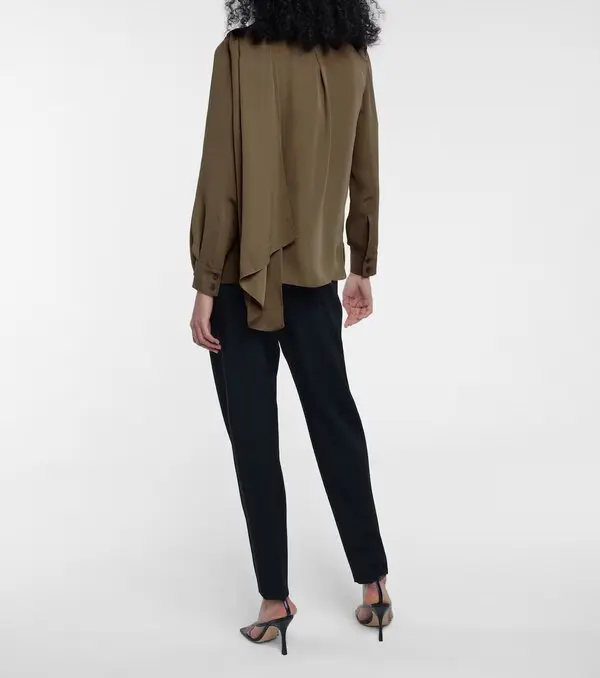Roland Mouret Hallow Silk Blouse