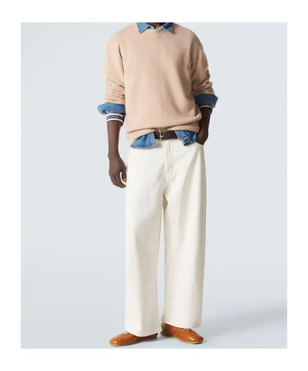 FRAME Crew Neck Long-sleeved Sweater