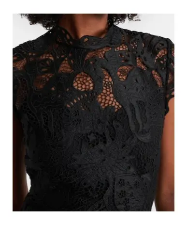 Staud Rosaline Guipure Lace Cocktail Dress