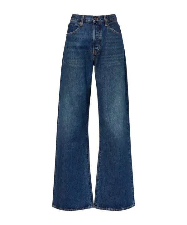 FRAME Loose Low-rise Wide-leg Jeans