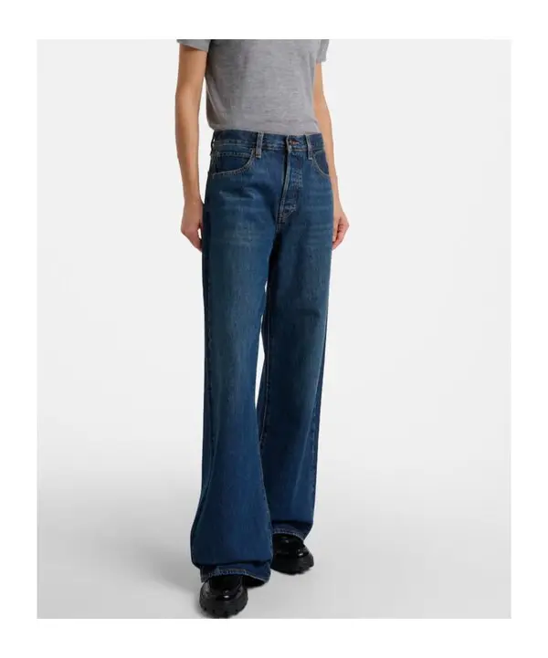 FRAME Loose Low-rise Wide-leg Jeans