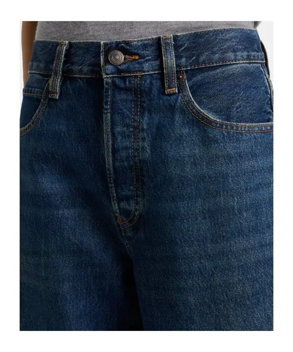 FRAME Loose Low-rise Wide-leg Jeans