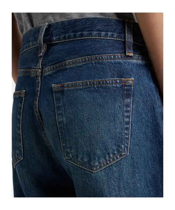 FRAME Loose Low-rise Wide-leg Jeans