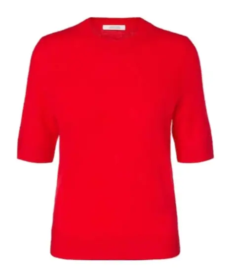 Dorothee Schumacher Fluffy Statements Wool And Cashmere Top - Red