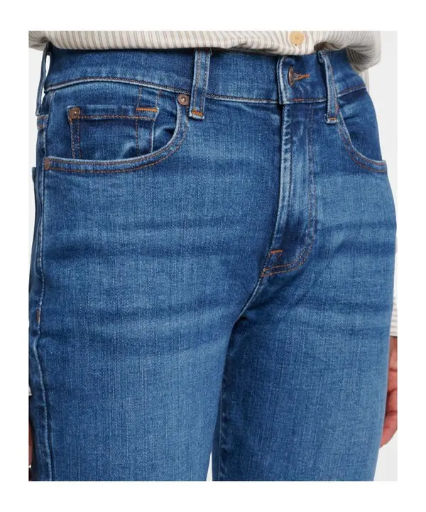 7 For All Mankind Kimmie Straight Slim Jeans