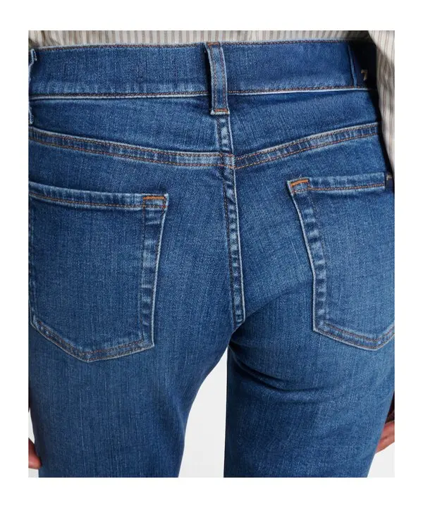 7 For All Mankind Kimmie Straight Slim Jeans