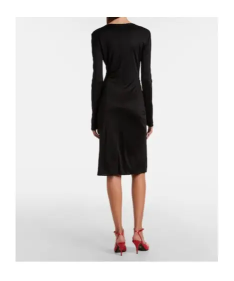 Versace Medusa Jersey Midi Dress