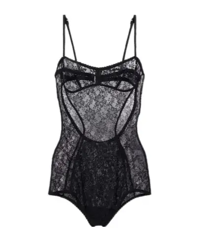 Attico Floral Lace Bodysuit