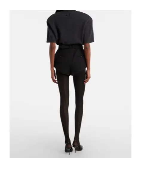 Wardrobe.NYC Elastic Belt Pantyhose