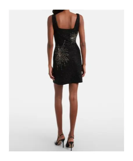 Staud Le Sable Beaded Minidress