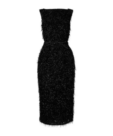 Erdem Lurex Fil Coupé Midi Dress