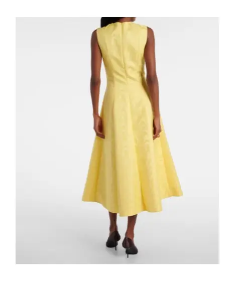 EMILIA WICKSTEAD Mara Wavy Micardo Midi Dress
