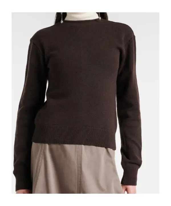 LEMAIRE Reversible Wool And Cashmere Cardigan