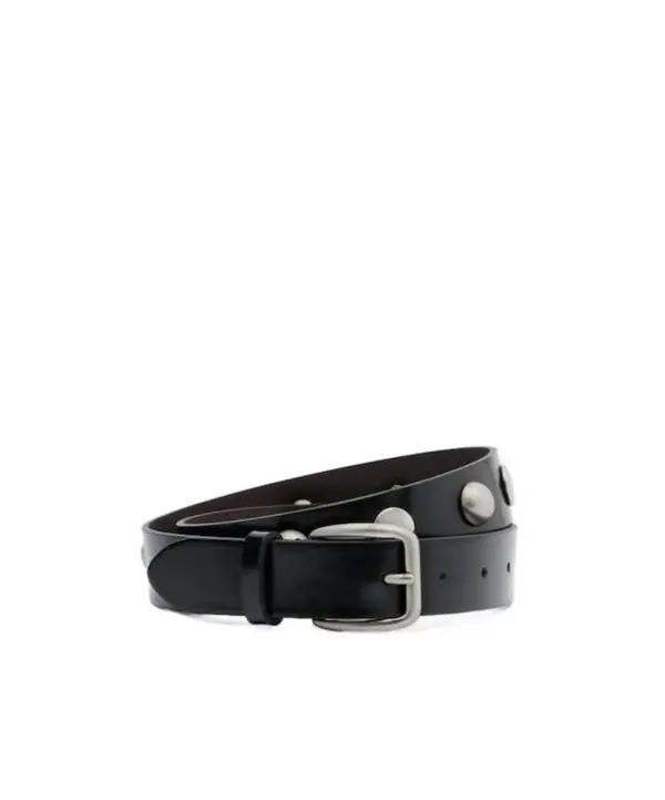 Nour Hammour Studded Leather Belt
