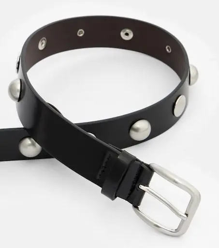 Nour Hammour Studded Leather Belt