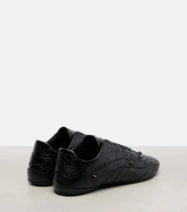Balenciaga City Leather Sneakers