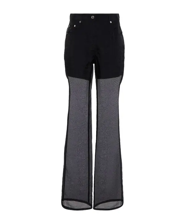 Helmut Lang Splice-style Loudspeaker Casual Pants - Black