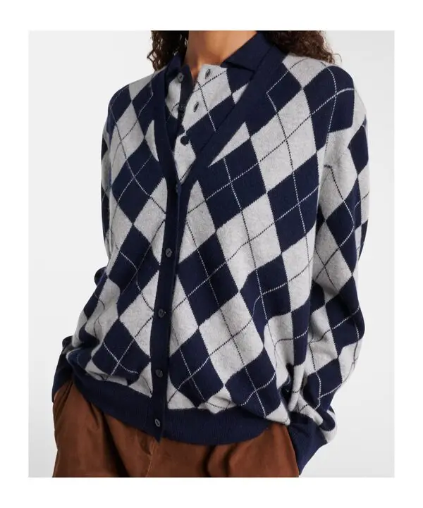 LISA YANG Raelyn Argyle Cardigan