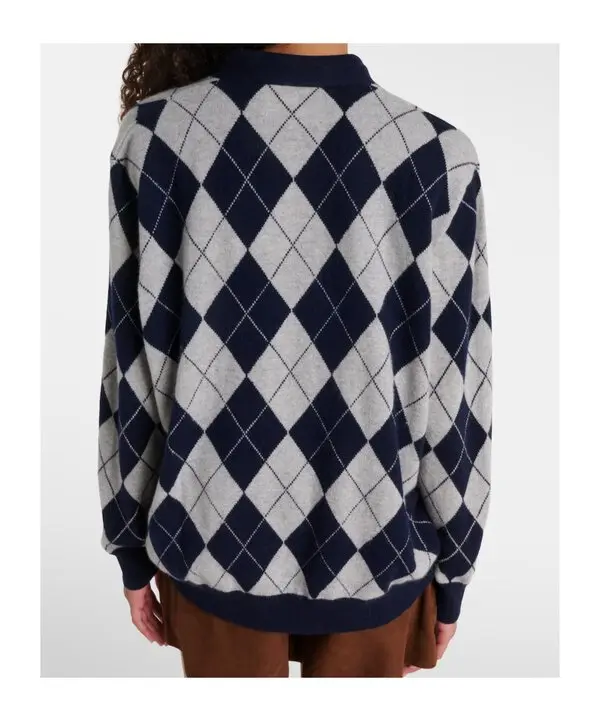LISA YANG Raelyn Argyle Cardigan