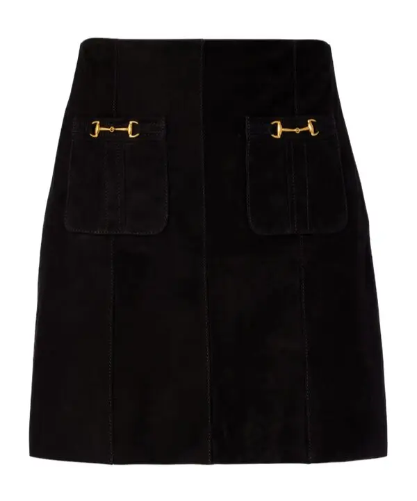 Rixo Pocketed Mini Skirt