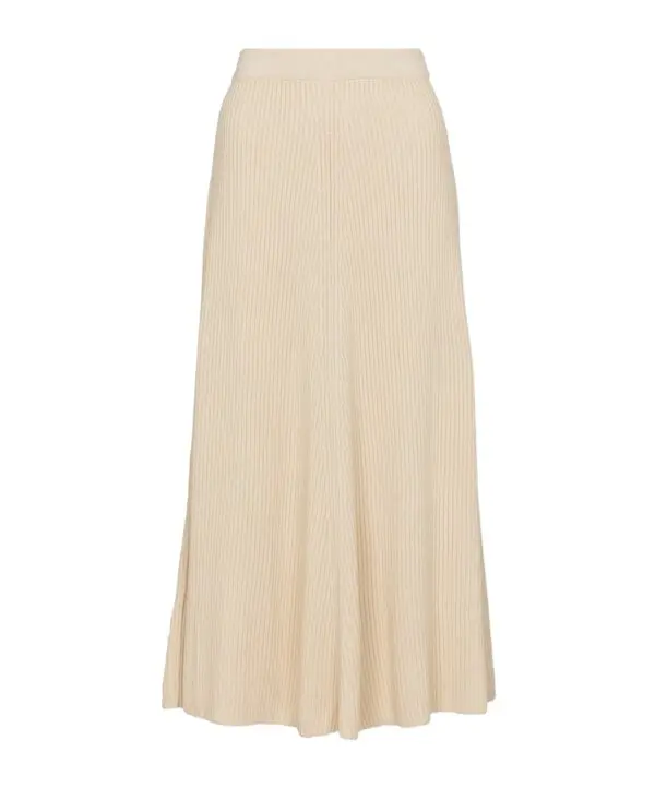 JOSEPH Ribbed Knit Miniskirt