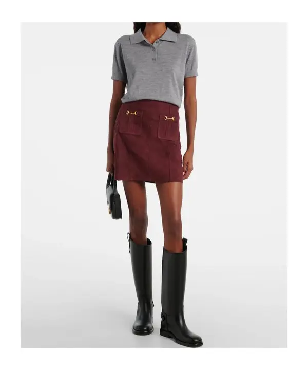 Rixo Pocketed Mini Skirt
