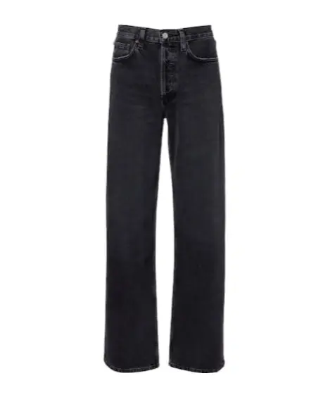 AGOLDE Arc Low-rise Wide-leg Jeans
